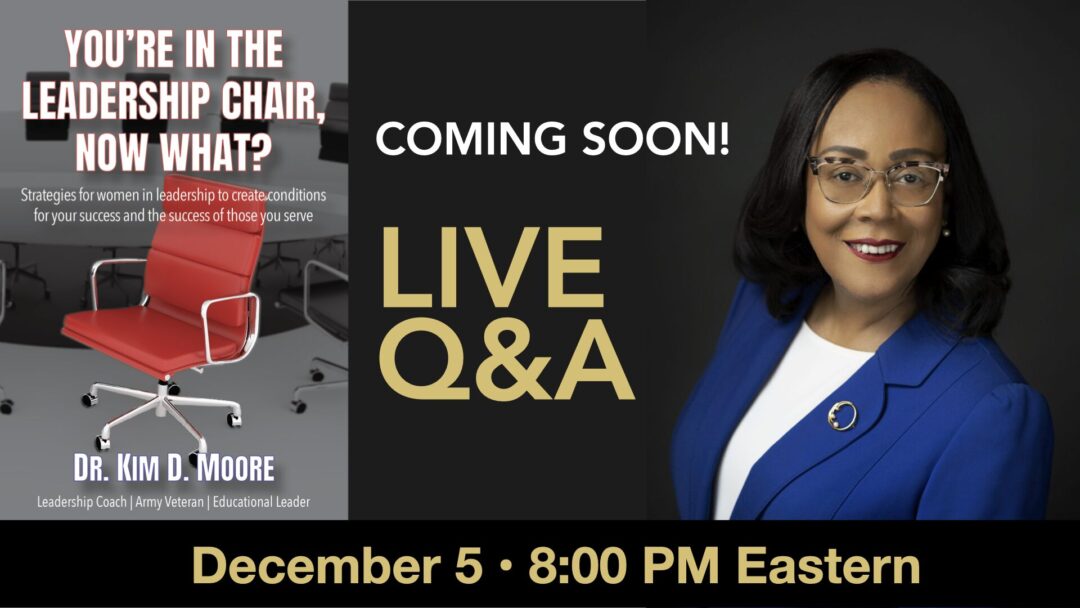 Special Edition The Leadership Chair Live Q A Session